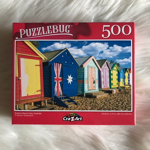 Cra-Z-Art | Games | Brighton Beach Huts Australia Jigsaw Puzzle | Poshmark